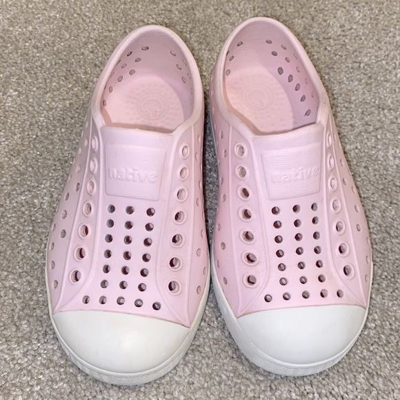 Native | Shoes | Native Little Girl Slip On Shoes C8 Light Pink | Poshmark